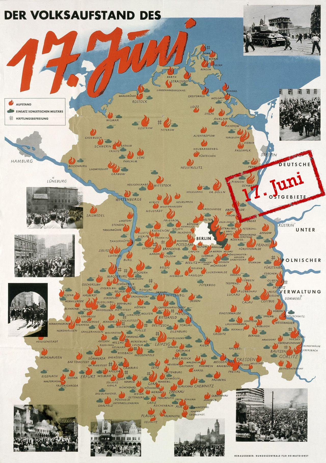 Der 17. Juni 1953 – Volksaufstand in der DDR - Demokratiegeschichten
